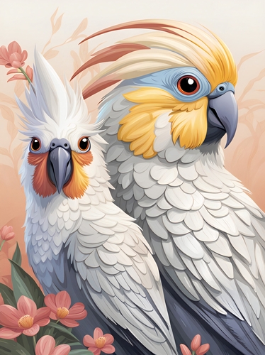 Beautiful Birds 2 A4 - CUP1246613_93774 | Craftsuprint