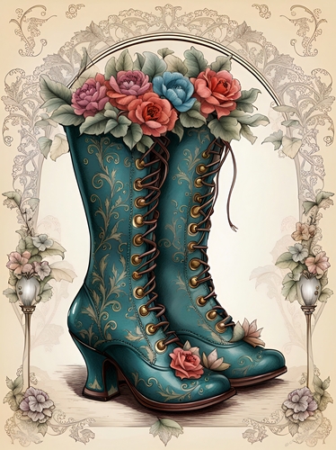 Victorian Boots - CUP1248583_93774 | Craftsuprint