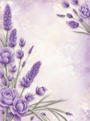 Lovely Lavender A4 Background - CUP1251460_93774 | Craftsuprint
