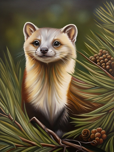 The Elusive Pine Martin A4 - CUP1252941_93774 | Craftsuprint