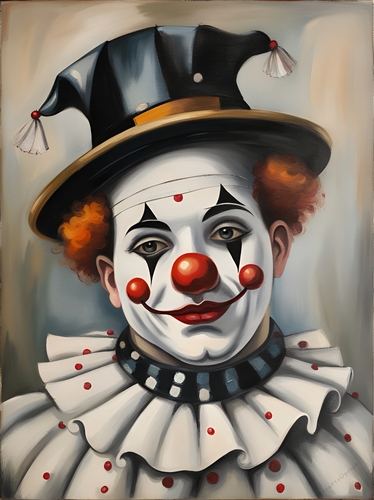 Pierrot the Clown A4 - CUP1253145_93774 | Craftsuprint