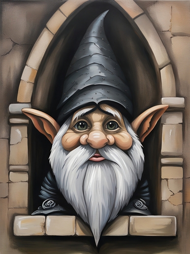 Gothic Gnome A4 - CUP1260775_93774 | Craftsuprint