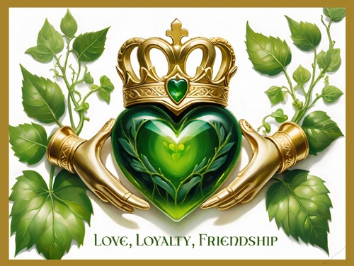 Love,Loyalty,Friendship A4 Landscape - CUP1290398_93774 | Craftsuprint