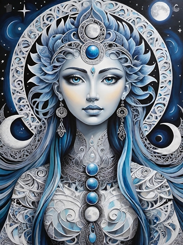 Moon Goddess A4 - CUP1298629_93774 | Craftsuprint