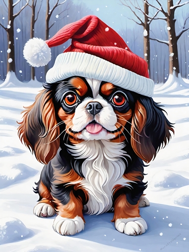 Charlie in the Snow A4 - CUP1340553_93774 | Craftsuprint