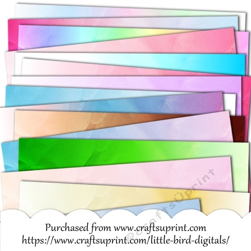 CU4CU 7X7 CRINKLED GRADIENT PAPERS - CUP964010_93774 | Craftsuprint