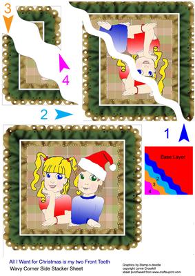 All I Want for Christmas is My Two Front Teeth Stacker Card - CUP144475 ...