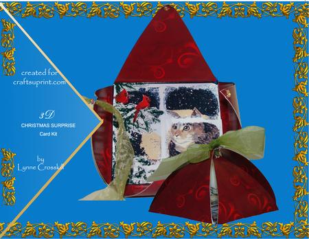 The Watcher "christmas Sureprise" Card Kit - CUP268295_866 | Craftsuprint