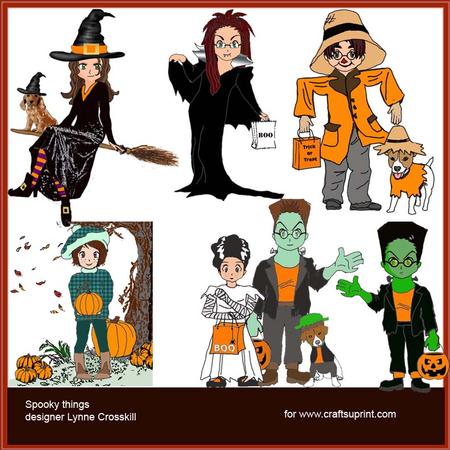 Happy Halloween - Spooky Things Clip Art - CUP353752_866 | Craftsuprint