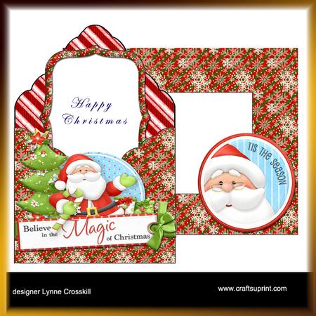 Christmas Magic Envelope Card Kit & Envelope - CUP452207_866 | Craftsuprint