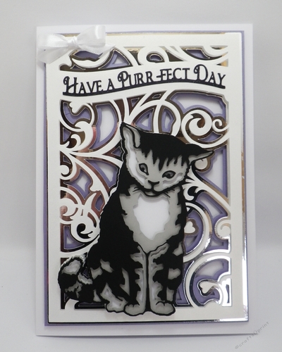 Have a Purr fect Day topper - CUP1035536_1577 | Craftsuprint