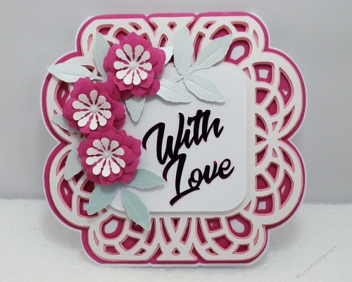 Lacy edge square card - CUP1086187_1577 | Craftsuprint