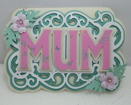 Mum card - CUP1101411_1577 | Craftsuprint