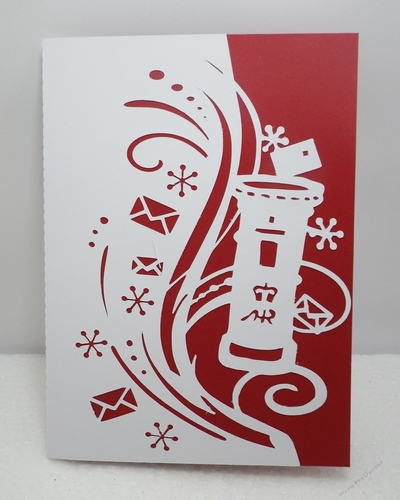Post box over the edge card - CUP1123332_1577 | Craftsuprint