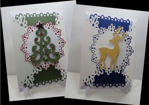 Christmas tree gatefold card - CUP1187263_1577 | Craftsuprint