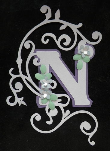 Embellished letter N - CUP1211744_1577 | Craftsuprint