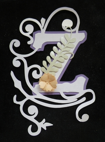 Embellished letter Z - CUP1211768_1577 | Craftsuprint