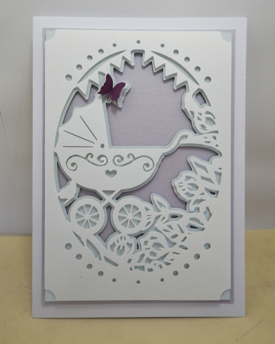 New baby, pram topper - CUP1288483_1577 | Craftsuprint