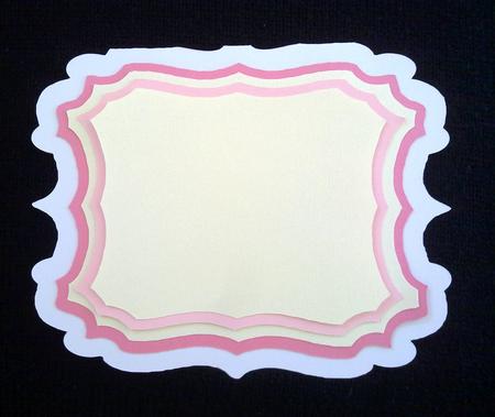 Fancy Card Template And Mats - CUP703705_1577 | Craftsuprint