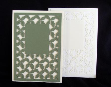 Holly Card topper - CUP706478_1577 | Craftsuprint