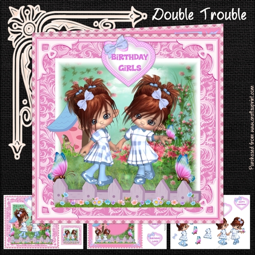 Double Trouble - CUP764571_67282 | Craftsuprint