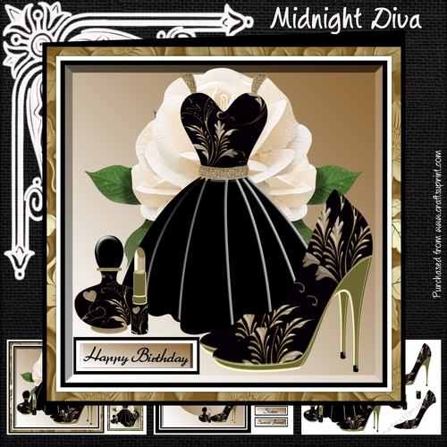Midnight Diva - CUP770796_67282 | Craftsuprint