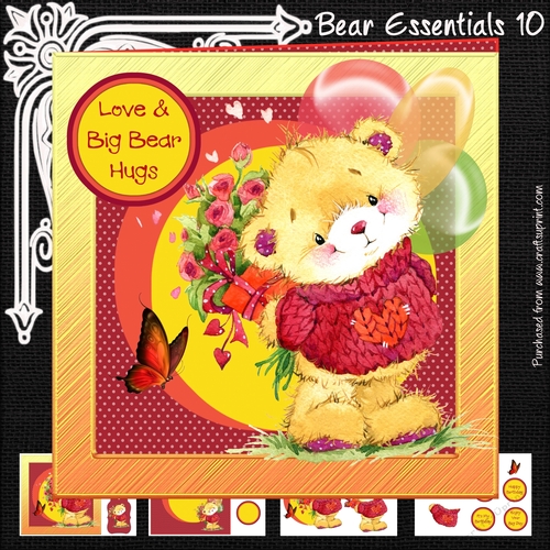 Bear Essentials 10 - CUP776227_67282 | Craftsuprint