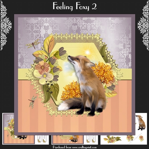 Feeling Foxy 2 - CUP951668_67282 | Craftsuprint