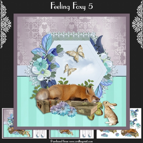 Feeling Foxy 5 - CUP951671_67282 | Craftsuprint