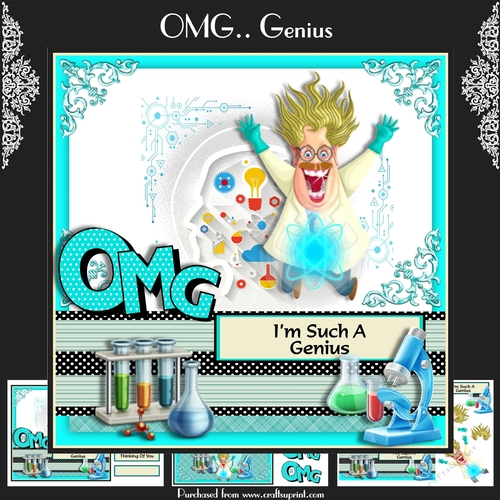 OMG..Genius - CUP966466_67282 | Craftsuprint