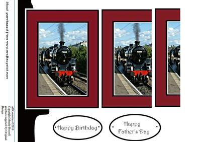 Train Side Pyramid Stacker Design Sheet - CUP66449_593 | Craftsuprint