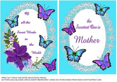 Mother Birthday Card or Mothers Day Card with Insert - CUP313103_601 ...
