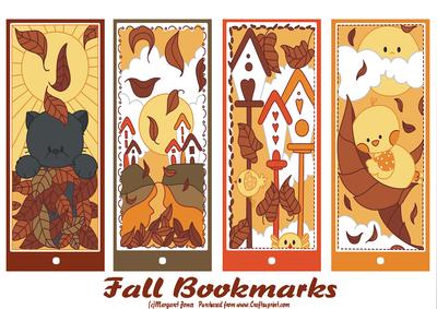 Fall/autumn Bookmarks - CUP454185_601 | Craftsuprint