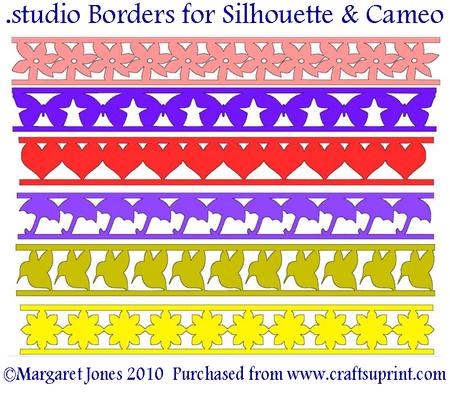 Borders For Silhouette & Cameo Machines - CUP703856_601 | Craftsuprint