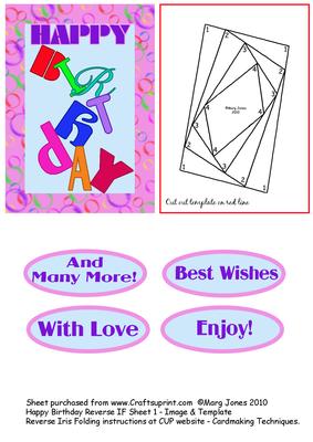 Happy Birthday Reverse If Sheet 1 Image & Template - CUP88703_601 ...