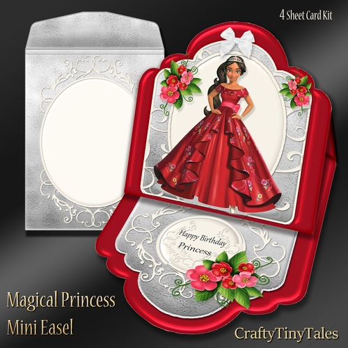 Magical Princesses Mini Easel Kit-10 - CUP1068245_1784 | Craftsuprint