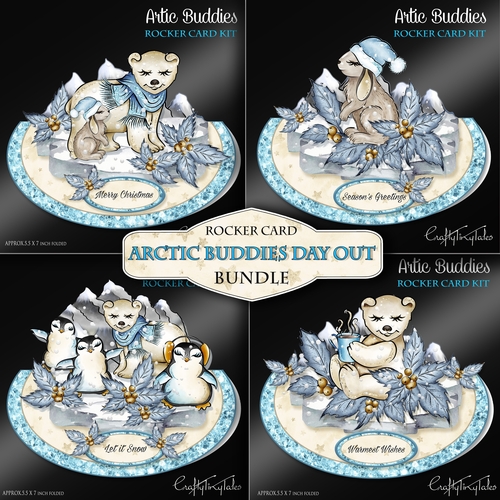 ARCTIC BUDDIES Day Out BUNDLE - CUP1120230_1784 | Craftsuprint