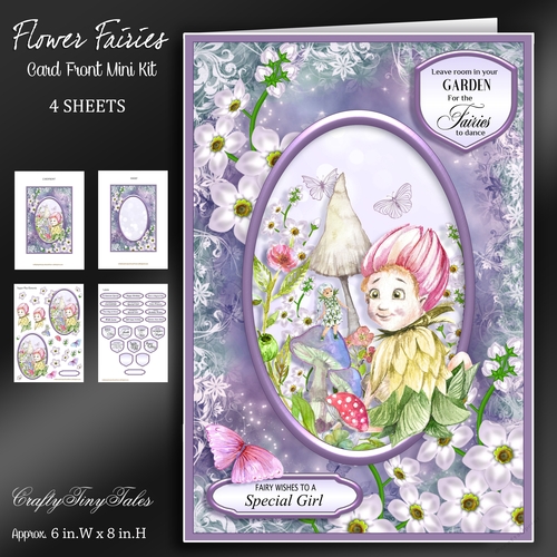 Flower Fairies Card Front Mini Kit-3 - CUP1143140_1784 | Craftsuprint