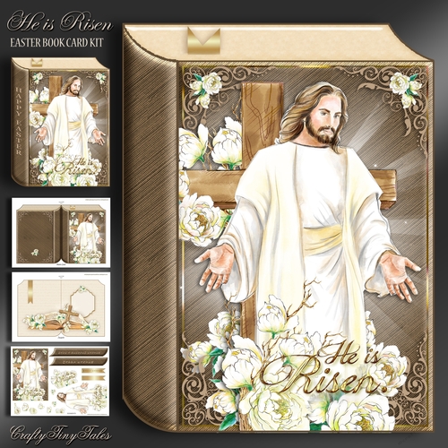 He Is Risen EASTER BOOK - CUP1147626_1784 | Craftsuprint