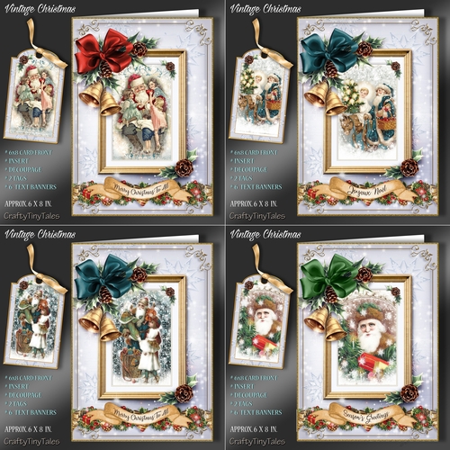 Vintage Christmas BUNDLE-2 - CUP1165524_1784 | Craftsuprint