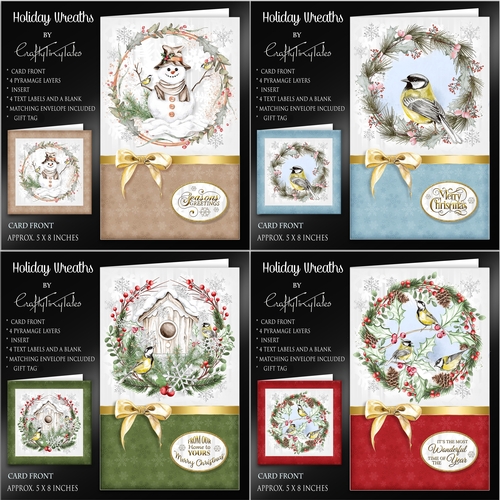 Holiday Wreaths 5X8 CF BUNDLE - CUP1186247_1784 | Craftsuprint