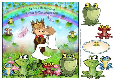 You Have to Kiss a Lot of Frogs - CUP602325_1784 | Craftsuprint