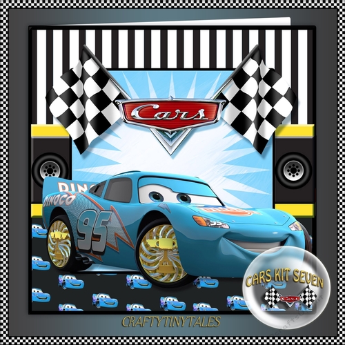CARS Card Front Kit 7 - CUP781378_1784 | Craftsuprint