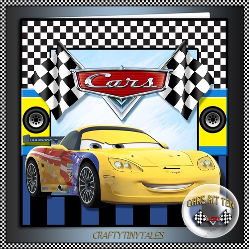 CARS Card Front Kit 10 - CUP781660_1784 | Craftsuprint