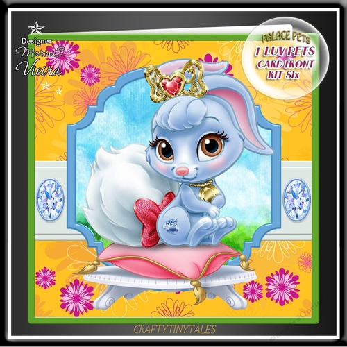 I LUV Pets Throw Cushion Kit 6 - CUP783203_1784 | Craftsuprint