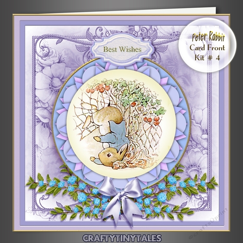 Peter Rabbit Card Front Kit 4 - CUP787595_1784 | Craftsuprint