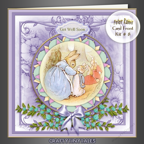 Peter Rabbit Card Front Kit 8 - CUP787748_1784 | Craftsuprint