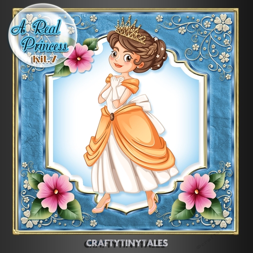 A Real Princess Card Front Kit.7 - CUP806602_1784 | Craftsuprint
