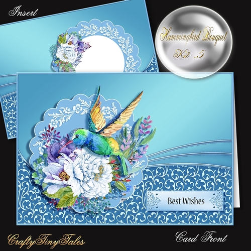 Hummingbird Bouquet Kit.5 - CUP852622_1784 | Craftsuprint
