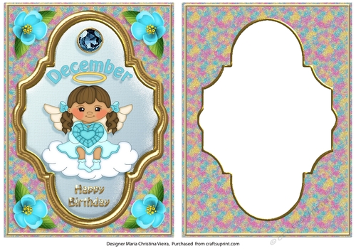 December 6x8 Card Front-12 - CUP878723_1784 | Craftsuprint